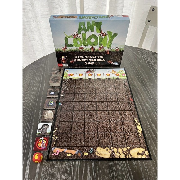 OUTSET | Games | Ant Colony Board Game A Cooperative Tunnel Building ...